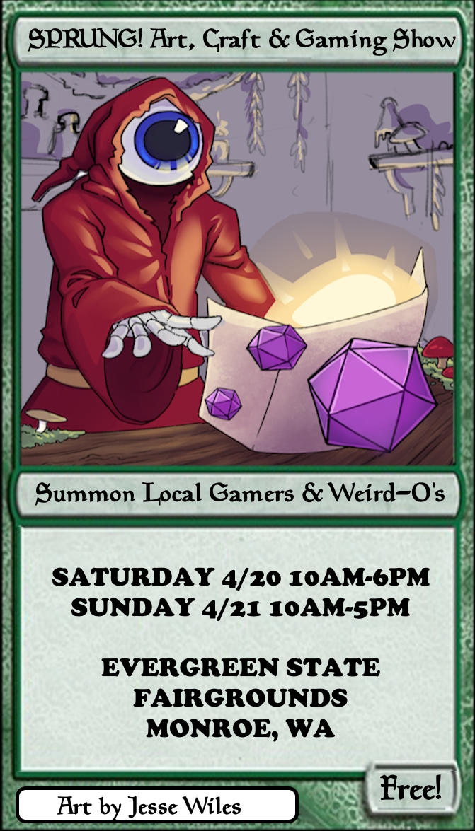 SPRUNG – ODDMALL Emporium Of The Weird – PNW Editions